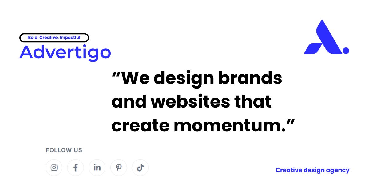 Advertigo — Bold. Creative. Impactful.